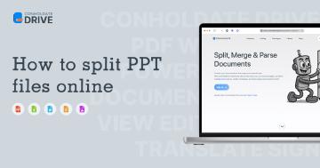 How to Split PPT/PPTX (PowerPoint Presentation) Files Online